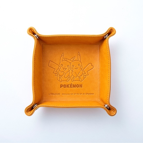 Pokemon | Jewelry | Pokemon Pikachu Leather Jewelry Tray | Poshmark